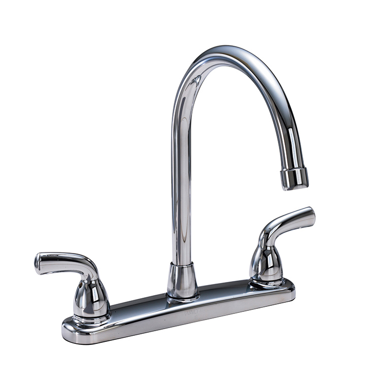 W28213 - CaraquetTM Single Handle Pull-Down Kitchen Faucet