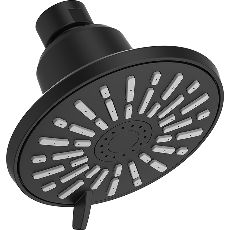 14F115 - Two Handle Tub/Shower, 3 valve, fluted handles